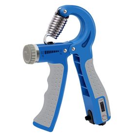 Non-Slip Handles Automatic Counting Hand Grip Strengthener - Blue ...