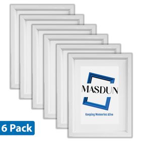 Masdun Metallica Picture Frames - 6 Pack - for Home, Office Decor, Photos | Shop Today. Get it ...