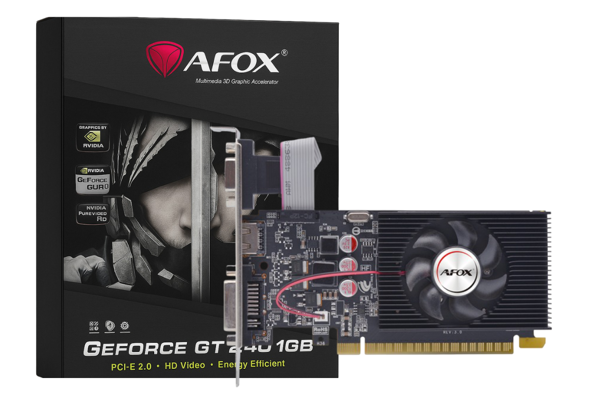 AFOX GeForce GT 240 1GB DDR3 Graphics Card | Shop Today. Get it ...