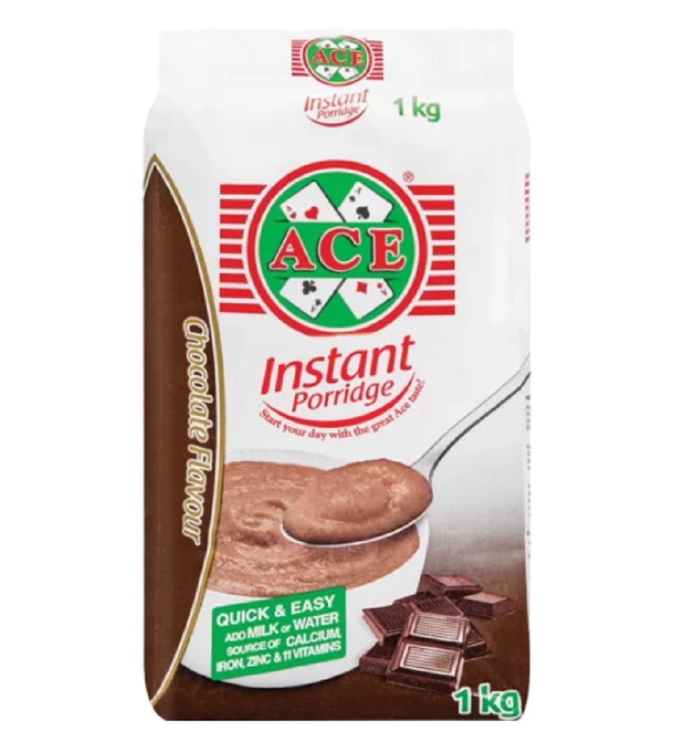 Ace Instant Porridge Chocolate Flavour - 1kg x 40 | Buy Online in South ...