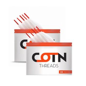 COTN Pre-cut Thread Vape Cotton - 40 Pieces Value Bundle | Shop Today ...