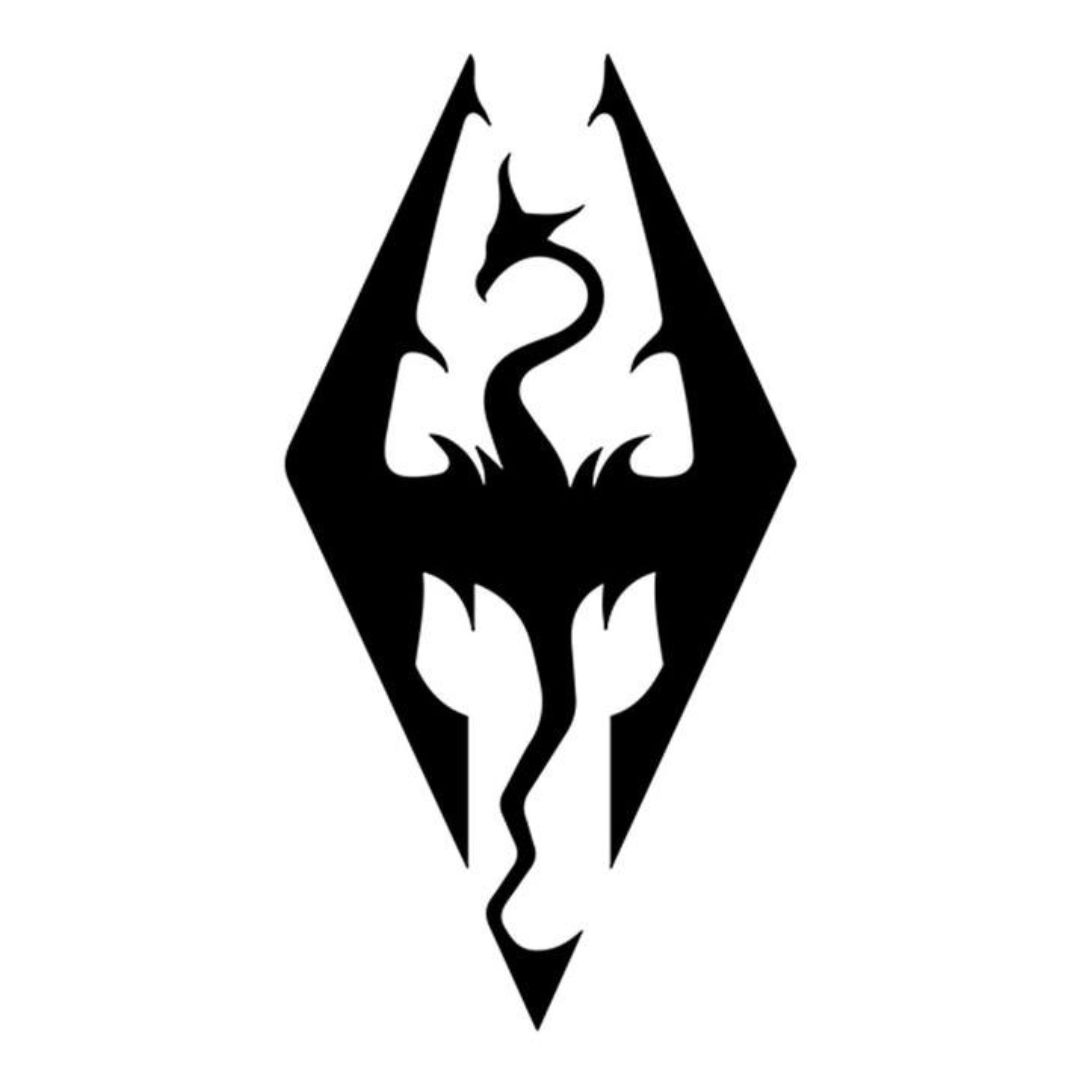 Skyrim Logo Car Decal Vinyl Sticker - 194 | Shop Today. Get it Tomorrow ...