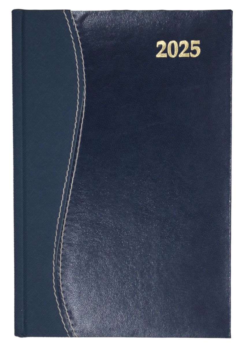 Diary 2025 Page a Day S-Stitched 2 Tone Blue A4 | Shop Today. Get it Tomorrow! | takealot.com