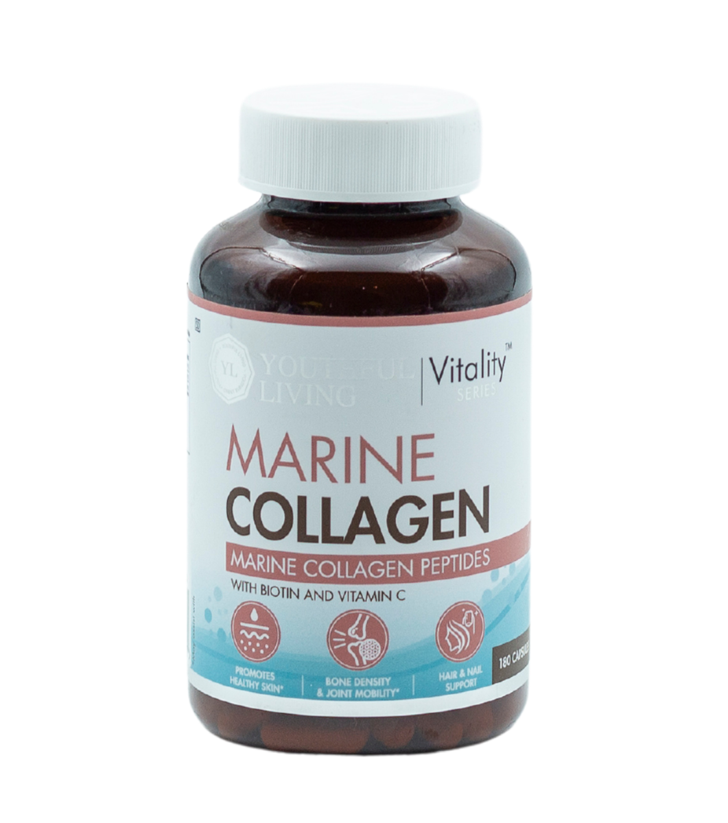 Youthful Living Vitality Series Marine Collagen 180 Capsules | Shop ...