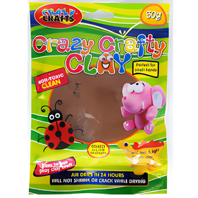 Crazy Crafty Clay- Chocolate | Shop Today. Get it Tomorrow! | takealot.com