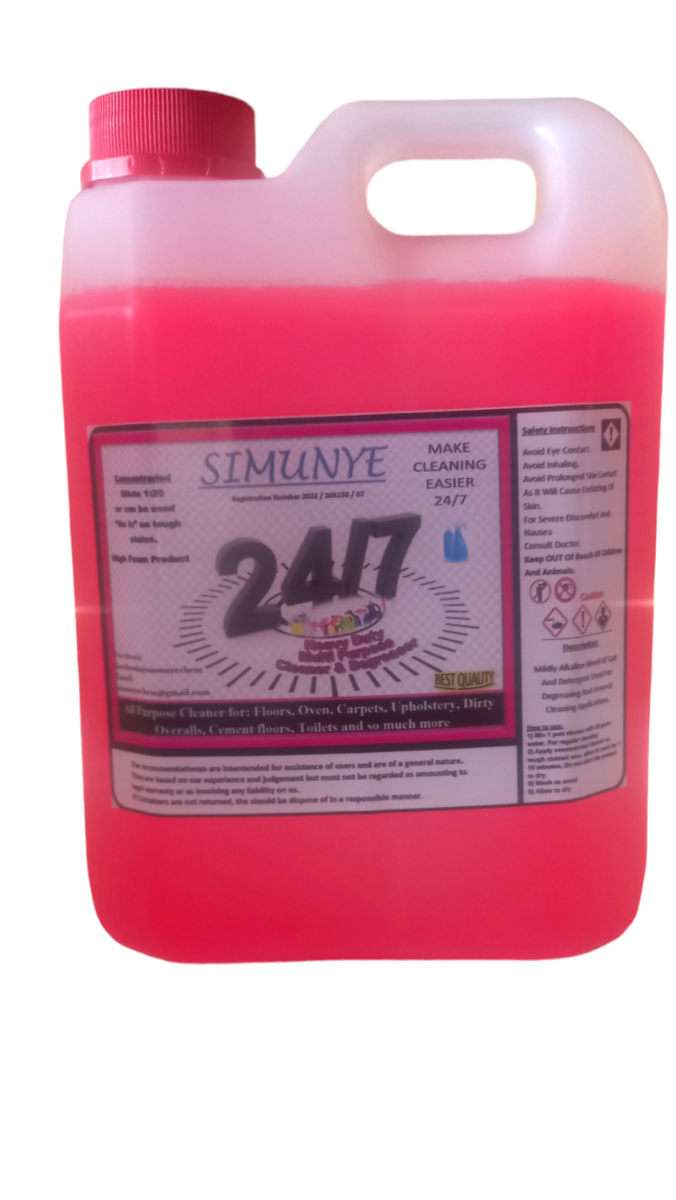 24/7 -HDC - All Purpose Cleaner and Degreaser - 2 Liter -Pink | Shop ...