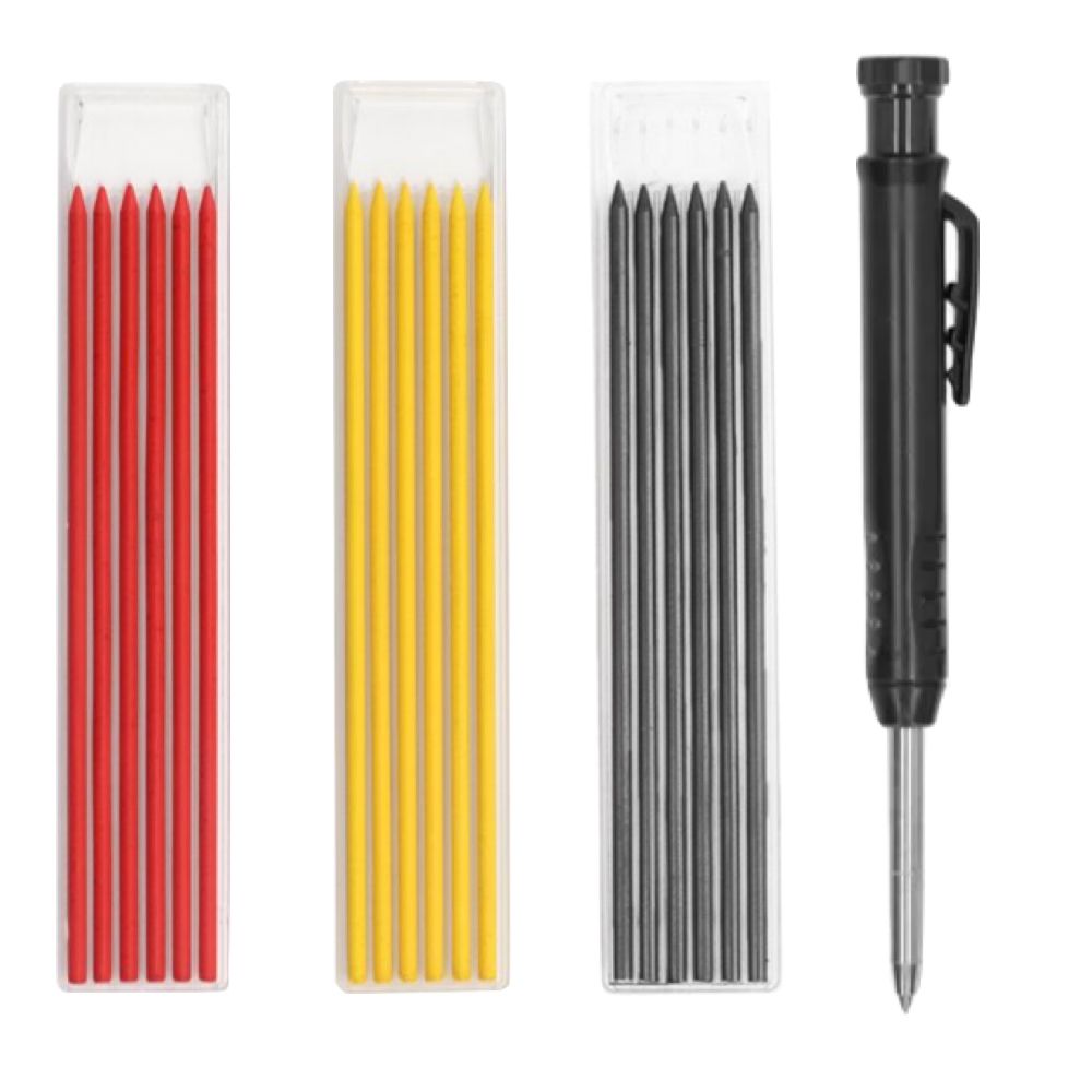 Tool DIY Wax Pen Carpenter Welding Markers & Wax Refill Set of 3 (15 cm ...