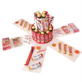 Grandeur | 3-Layer Mega Chocolate Tower Explosion Box | Gift Hamper ...