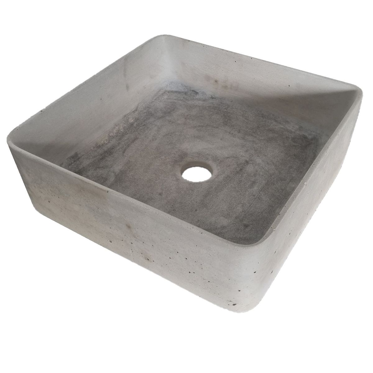 Concrete Cement Handmade Basin Countertop Butler Sink 36 x 36 x 12cm ...