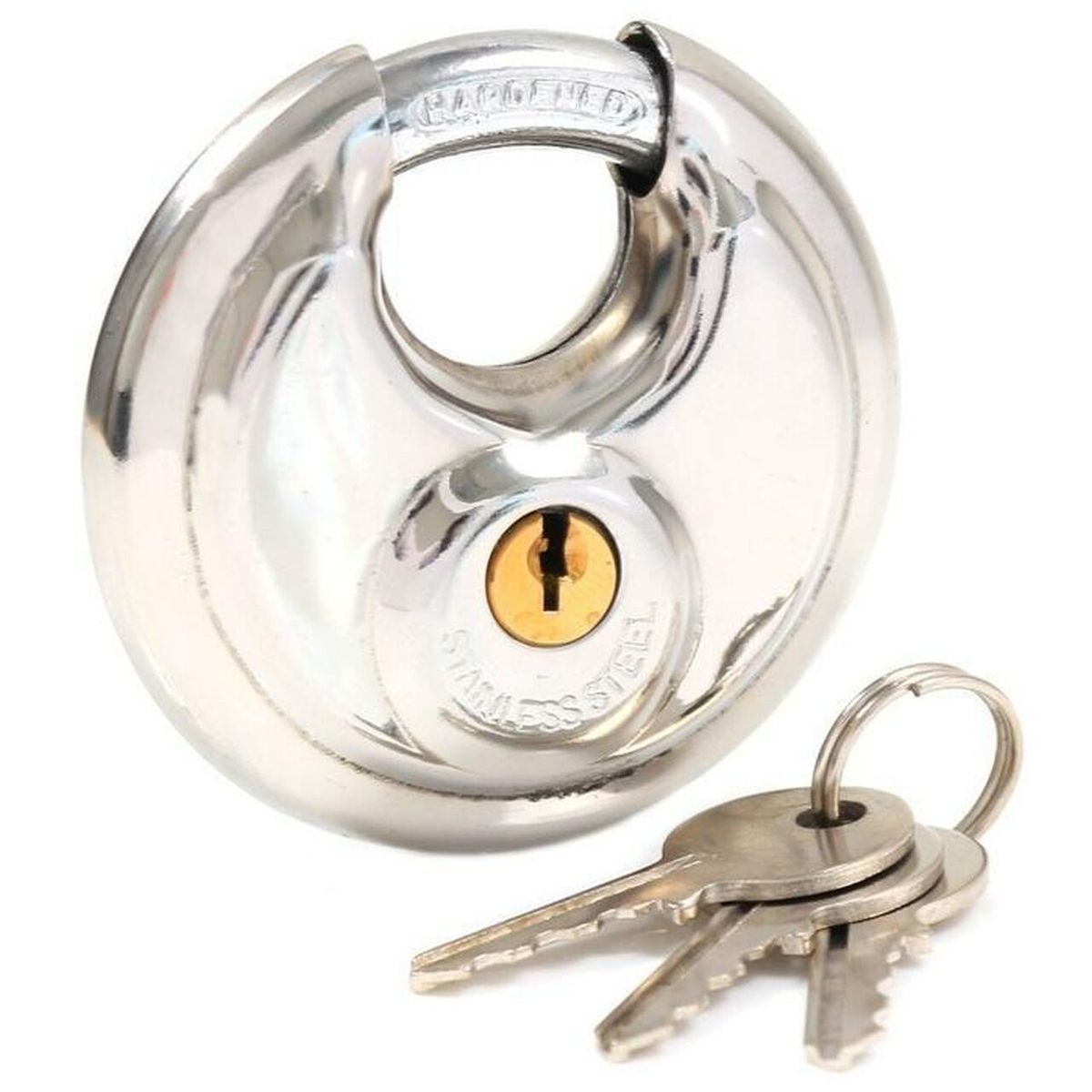 DISCUS Padlock Stainless Steel - 60mm | Shop Today. Get it Tomorrow ...