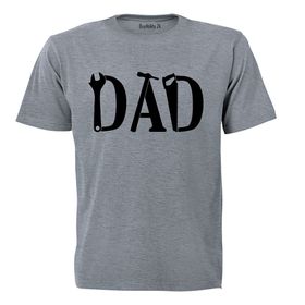 DAD - Tool Font - Adults - T-Shirt | Shop Today. Get it Tomorrow ...