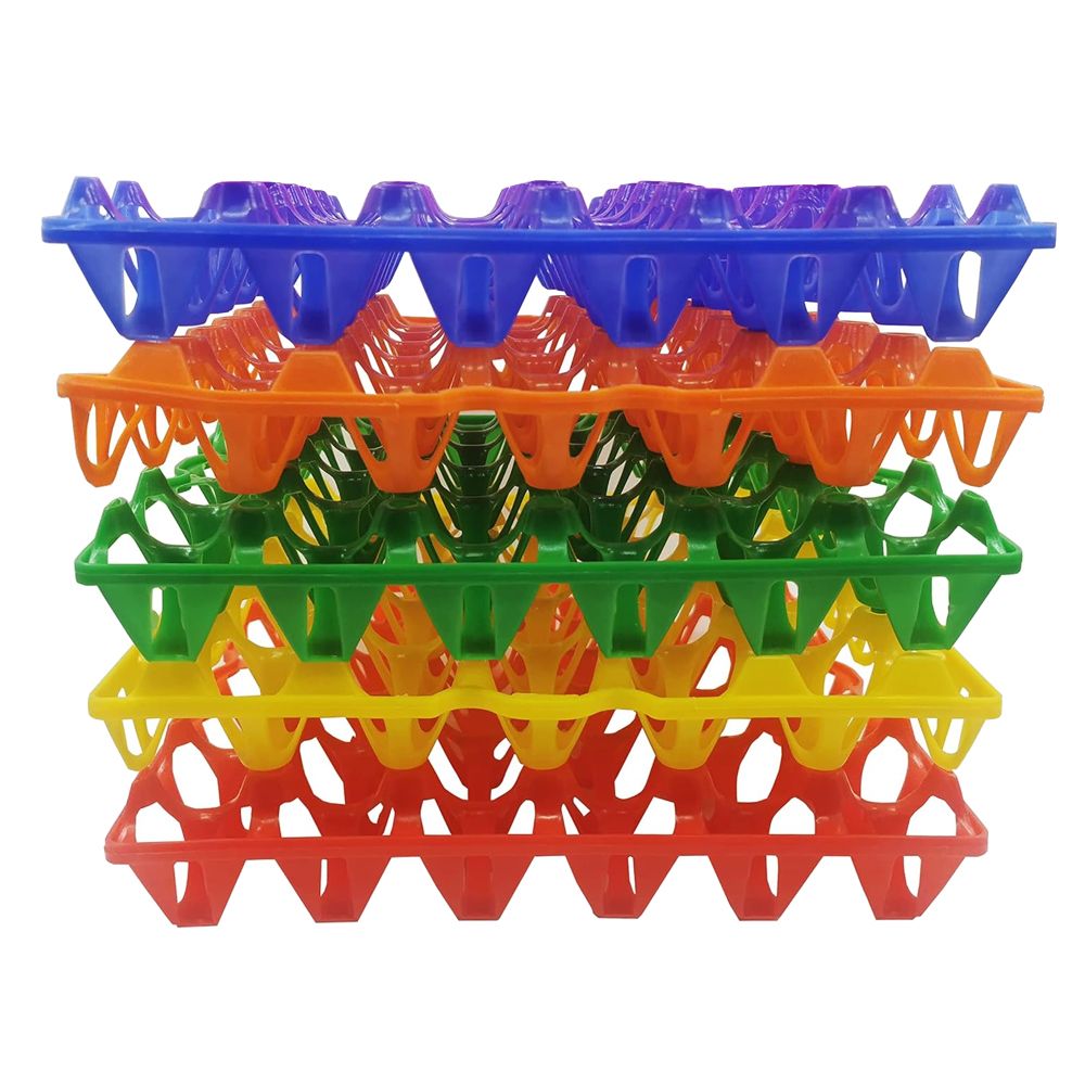 Pet Multifunctional Stackable Bird/Chicken Egg Storage Tray Set of 5 ...