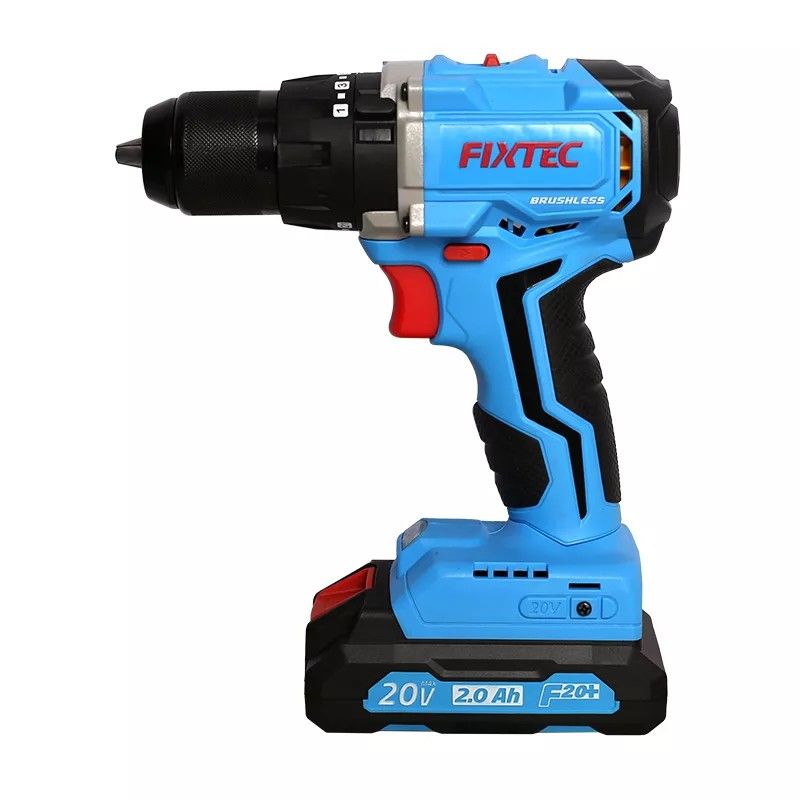 Fixtec Cordless Brushless Impact Drill 13mm, 20V | Shop Today. Get it ...