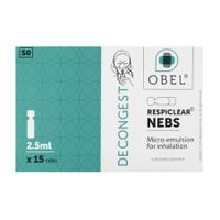 Obel Respiclear Decongestant Nebs 2.5ml Pack of 15 | Buy Online in ...