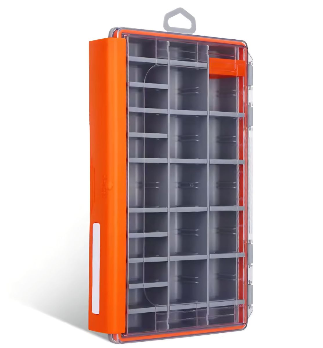 Fishing Tackle Box Clear Lid Lure Organizer With Removable Divider ...