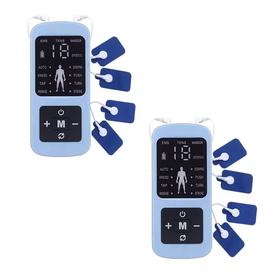 2-piece home full body acupoint massage Tens physical therapy device ...