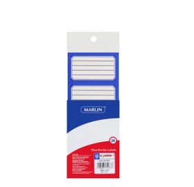 Marlin - 24 Blue Border School Labels With Lines (Pack Of 12) | Shop ...