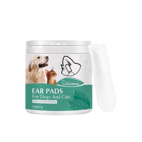 Pet Ear Cleaner Finger Covering Wipes with Soothing Aloe | Shop Today ...