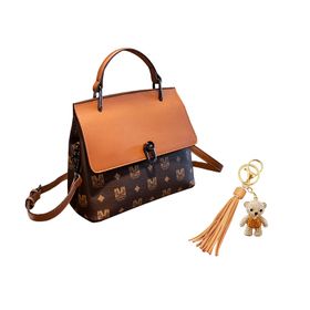 Top Handle Purses for Women Satchel Shoulder Bag with Pendant | Shop ...