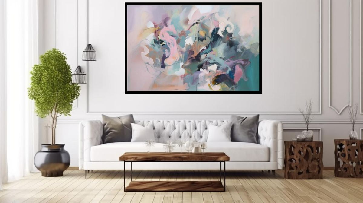 Canvas Wall Art Painting - Fancy Artwork - Abstract Art A0009 | Shop ...