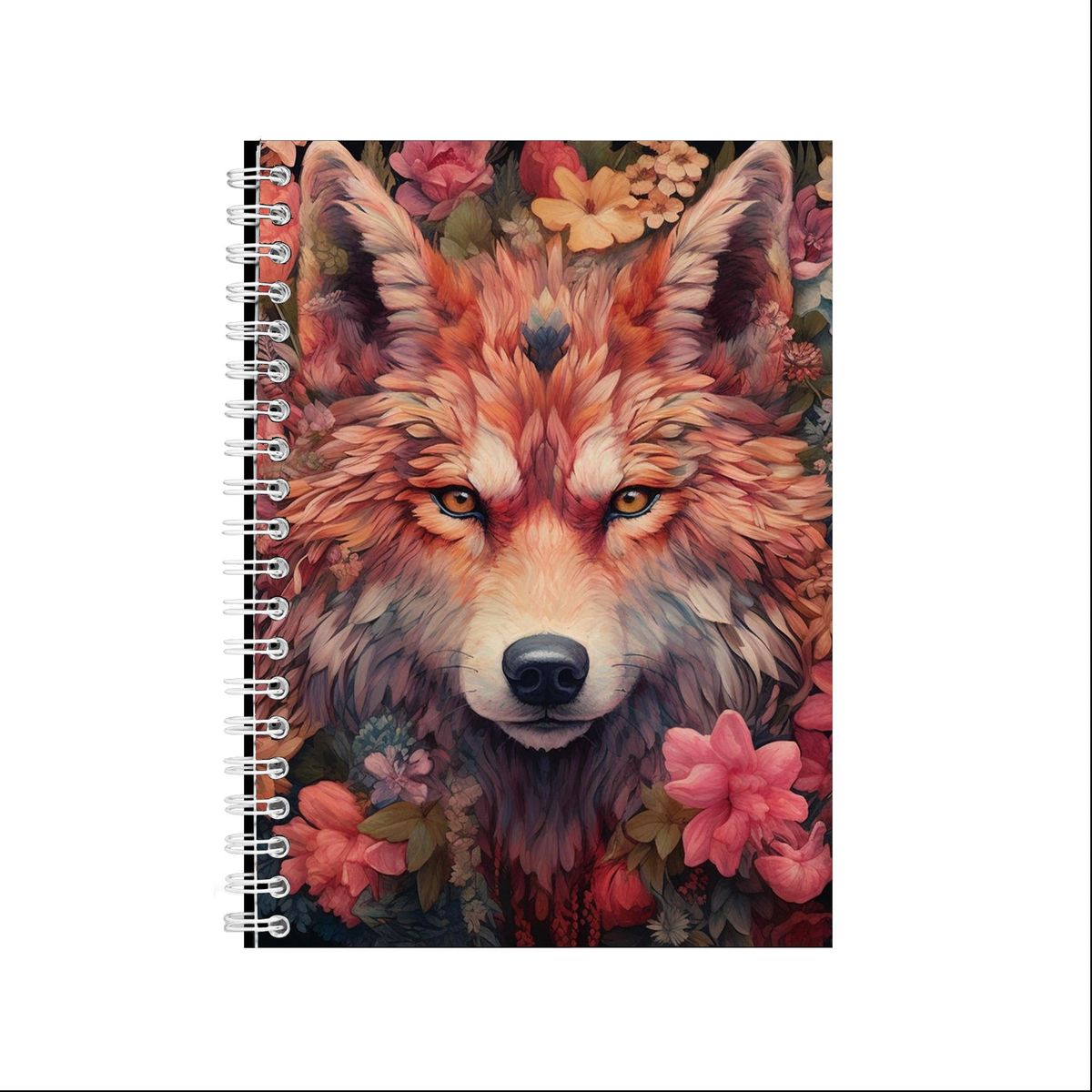 Floral Wolf 1 A5 Notepad Pad | Shop Today. Get it Tomorrow! | takealot.com
