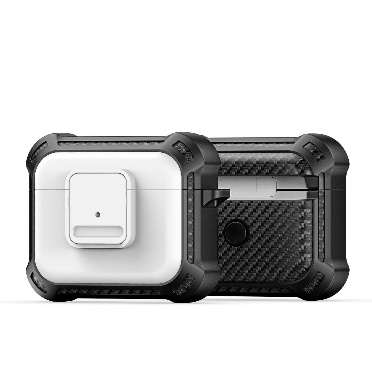 Dux Ducis TPU+PC Case with Carabiner for Apple Pods 3 (PECG Series ...