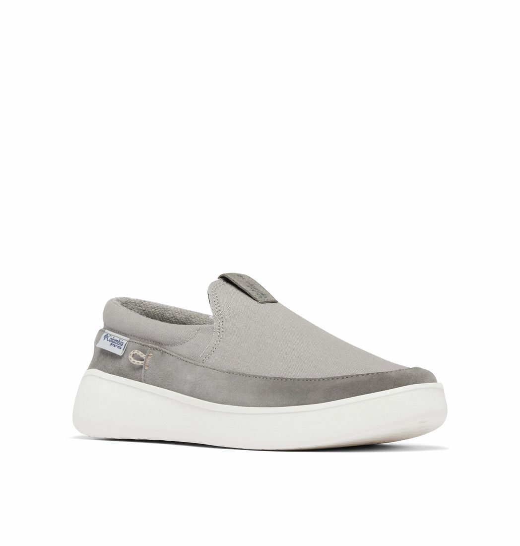 Columbia Men's Boatside PFG Shoes Titan Ancient Fossil Shoes | Shop ...