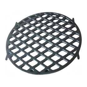 30cm Cast Iron BBQ Charcoal Grid Portable for Beef Steak Pork Chop ...