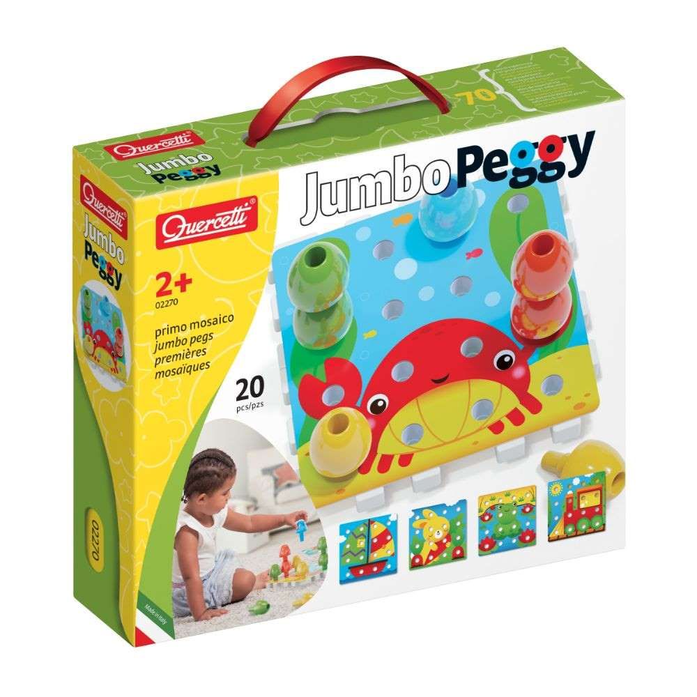 Quercetti Jumbo Peggy Peg Board Set | Shop Today. Get it Tomorrow ...