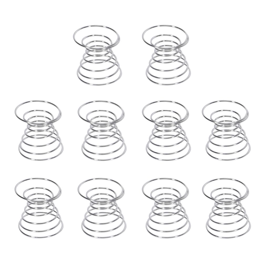 Garden Home Indoor Tabletop Metal Spring Air Plant Stand 5cm Set of 10 ...