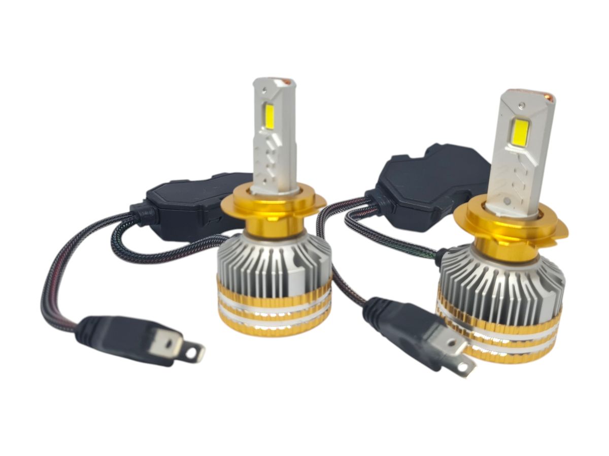 H7 1000W Super Bright LED Headlight Bulb - 60,000 Lumens High Power LED ...
