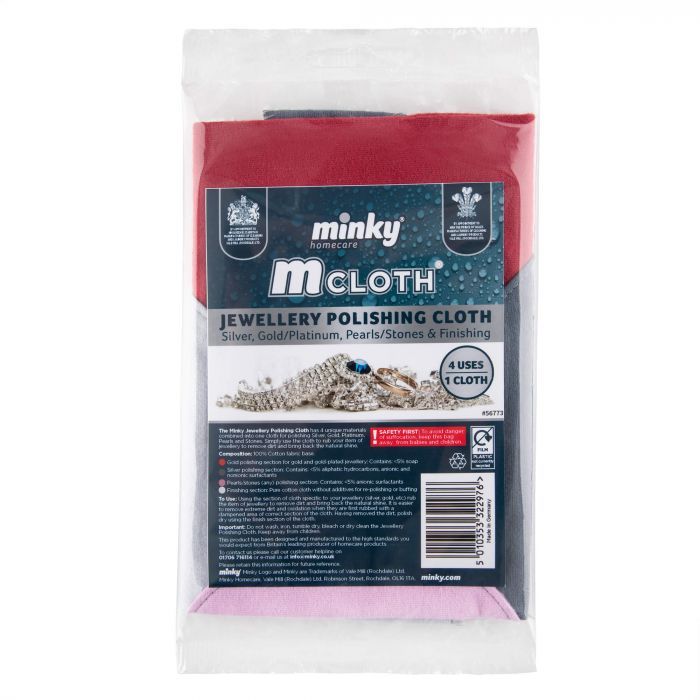 Minky M Cloth Jewellery Polishing Cloth | Shop Today. Get it Tomorrow ...