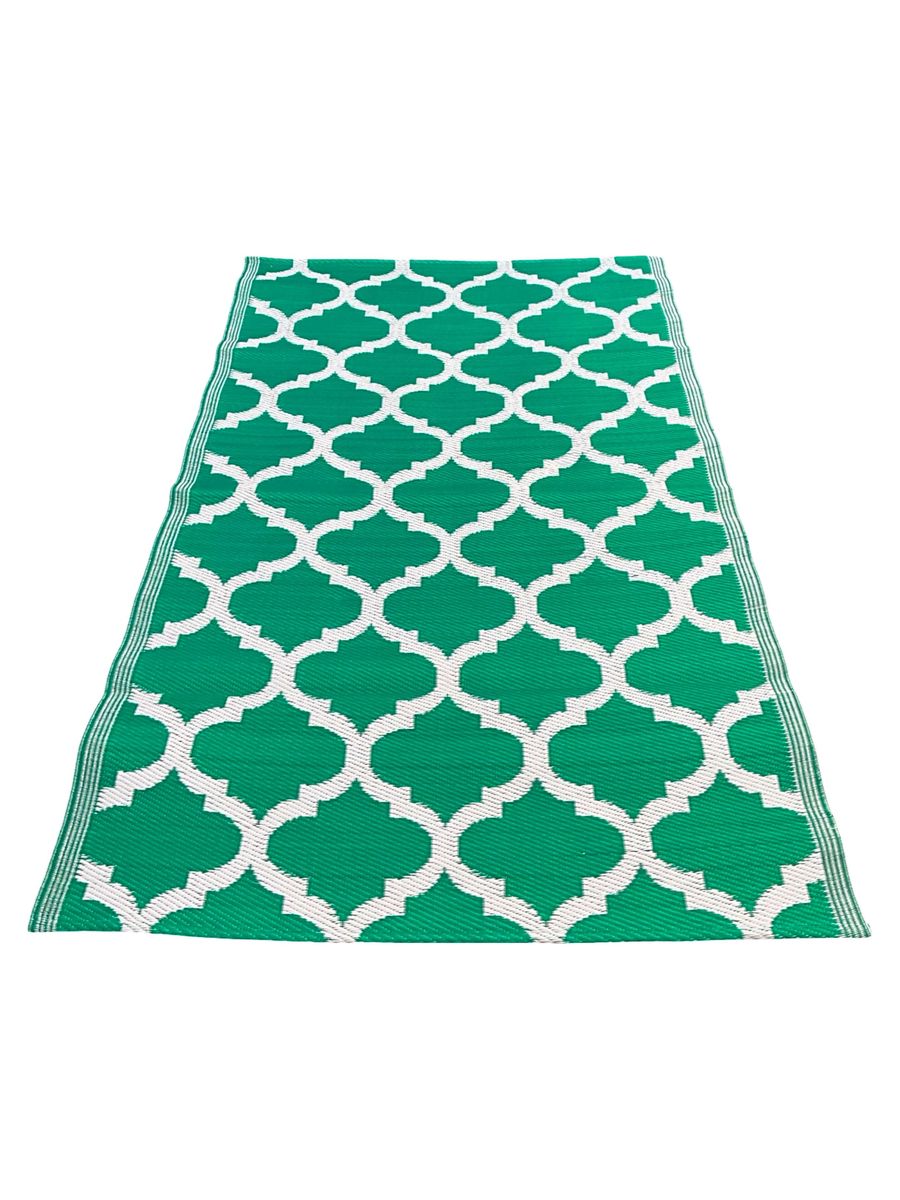 Indoor / Outdoor Runner Rug - Madina Motif Design - 200 x120 cm | Shop ...