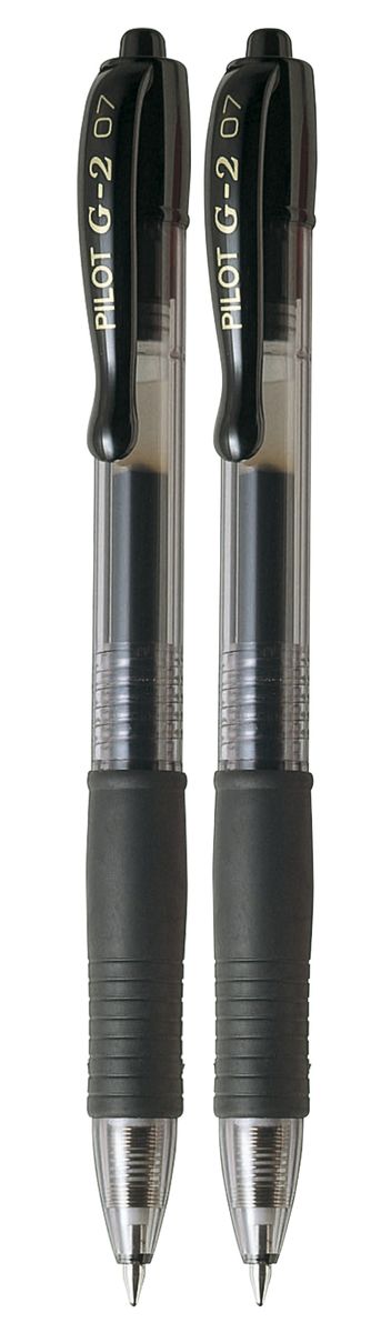 Pilot G-2 0.7 Gel Retractable Pen Pack of 2 - Black | Shop Today. Get ...