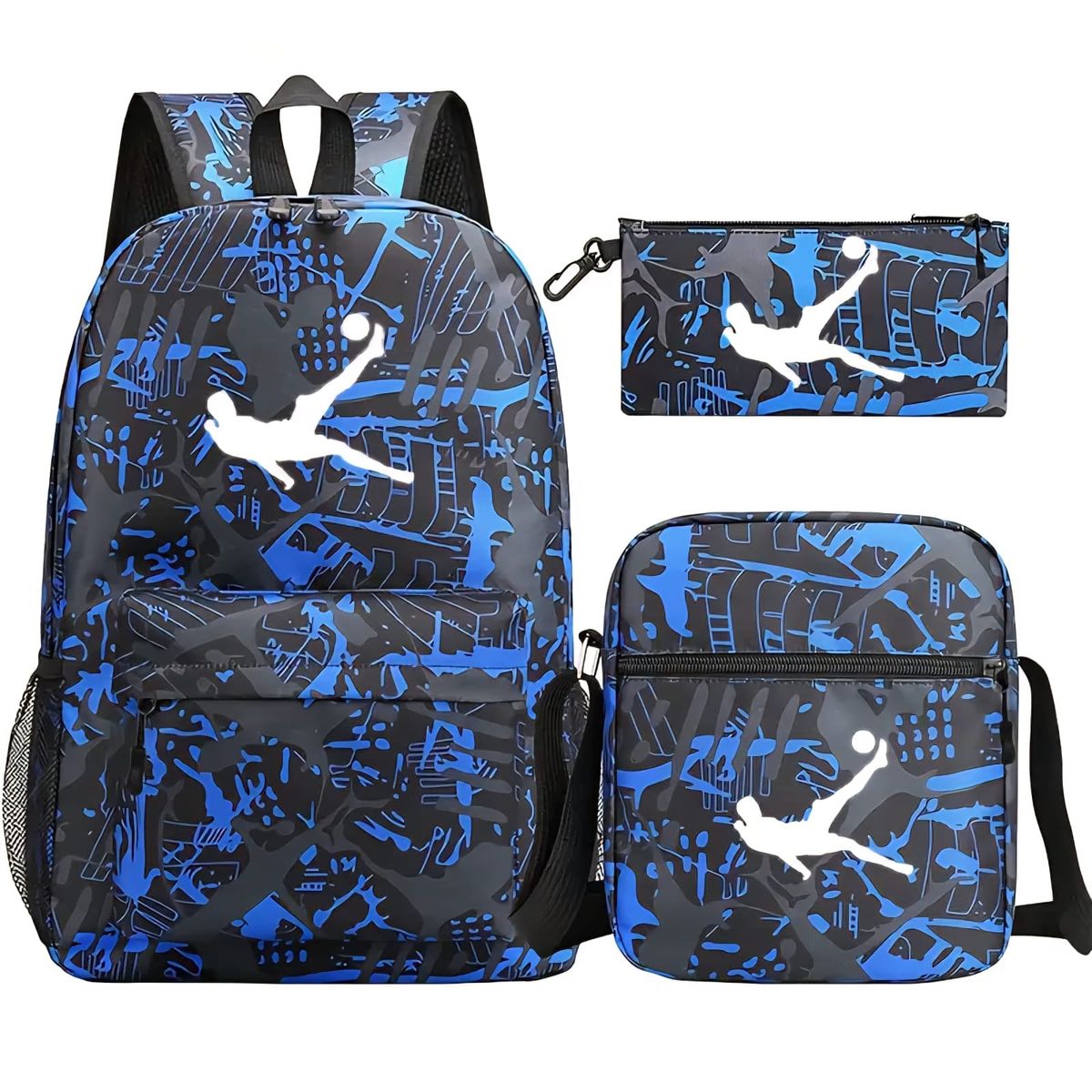 3pcs New Number Star Print Student Backpack | Shop Today. Get it ...
