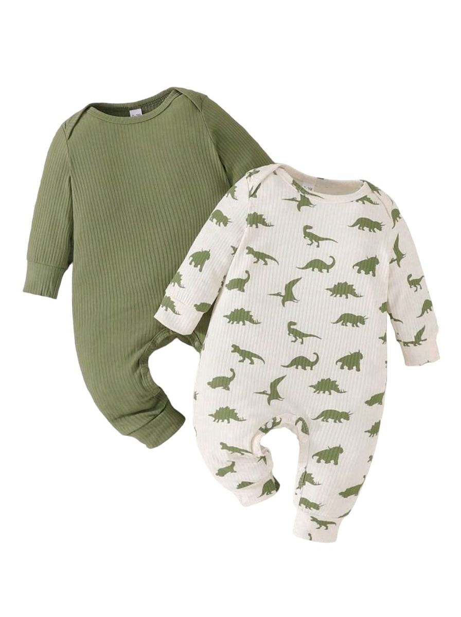 Baby Onesie / Romper / Dinosaur set of 2 | Shop Today. Get it Tomorrow ...