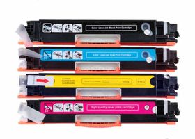 Canon 729 / C729 / C-729 B/C/M/Y Toner Cartridge Multipack - Compatible ...