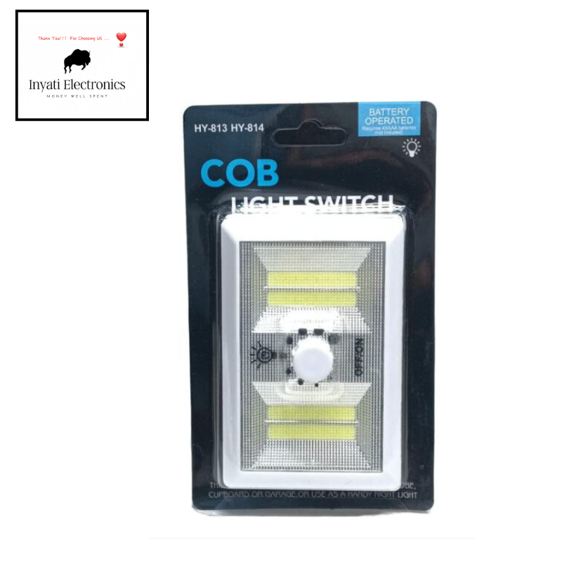 Battery-Powered COB Light Switch Pack of 3 plus Inyati Gift Card | Shop ...
