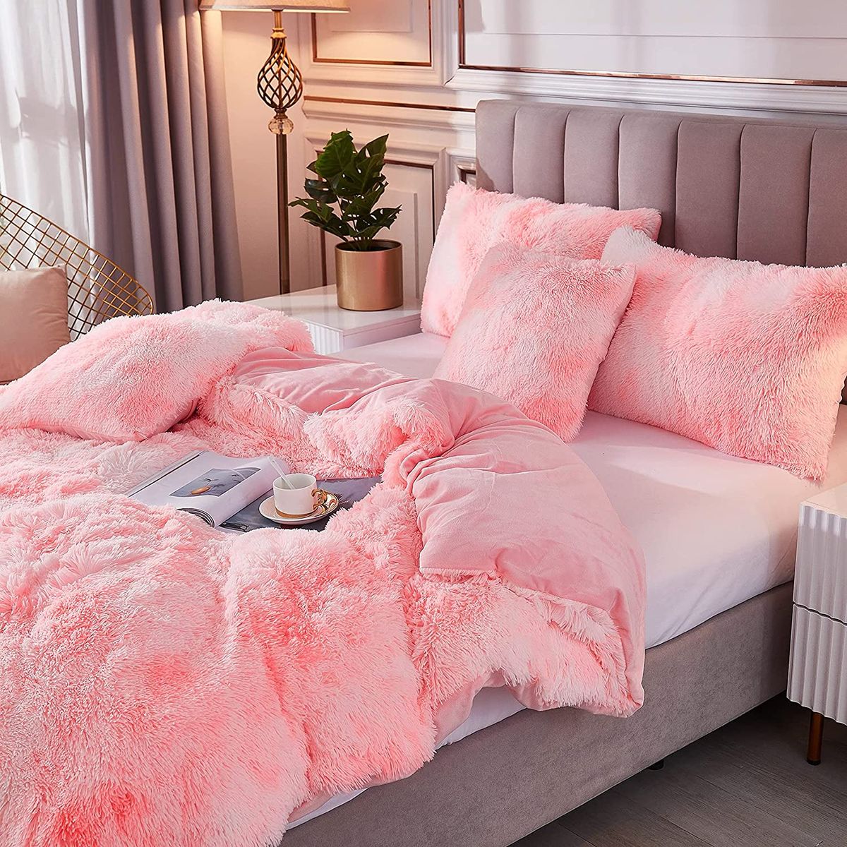Fluffy Comforter Pink Tie Dye Shop Today Get It Tomorrow