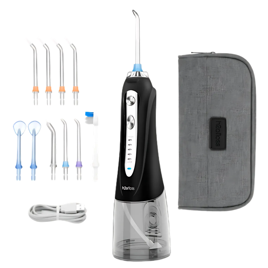 H2ofloss Orthodontic Pro Water Flosser - Oral Hygiene, Travel Bag ...