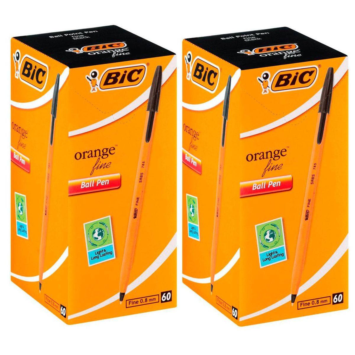 BIC Orange Fine Ball Point Pen - Black (Box of 60) - 2 PACK | Shop Today. Get it Tomorrow ...