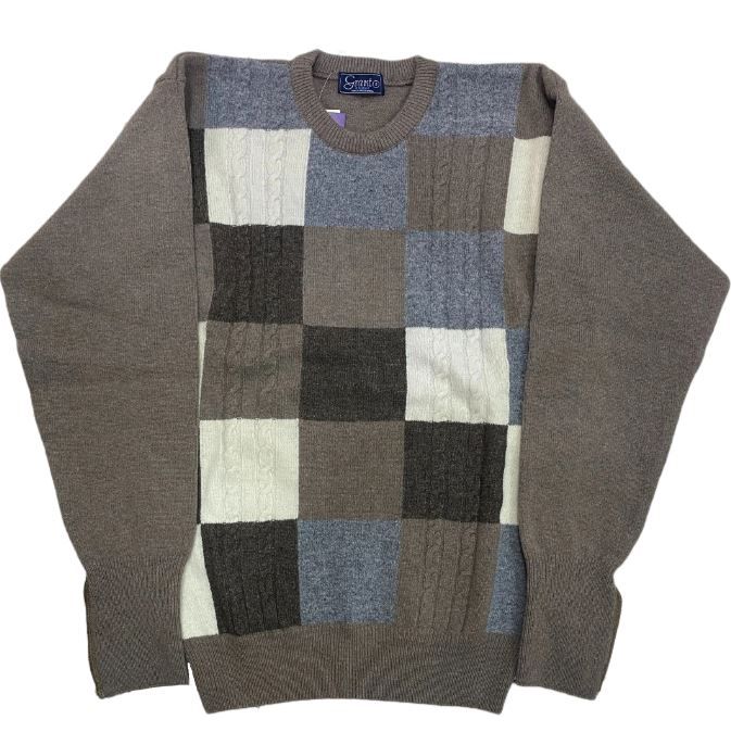 Grant - Wool Colo Block Mens Jersey - Mink - 52133 L | Shop Today. Get ...