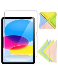 HD Screen Protector for iPad 10th Gen 10.9" with Microfiber Cloths ...