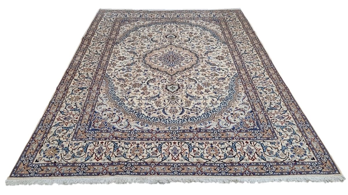 Very Fine Persian Nain Carpet 347cm x 258cm Hand Knotted | Shop Today ...