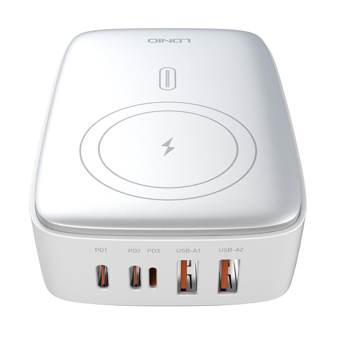 Desktop Super Fast Charger Multiport 140W-GAN-Wireless 6 in 1 -LDNIO ...