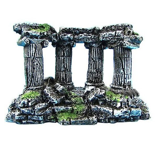 Aquarium Rock Pillar Ruins Decor - 11cm High x 17cm Wide | Shop Today ...