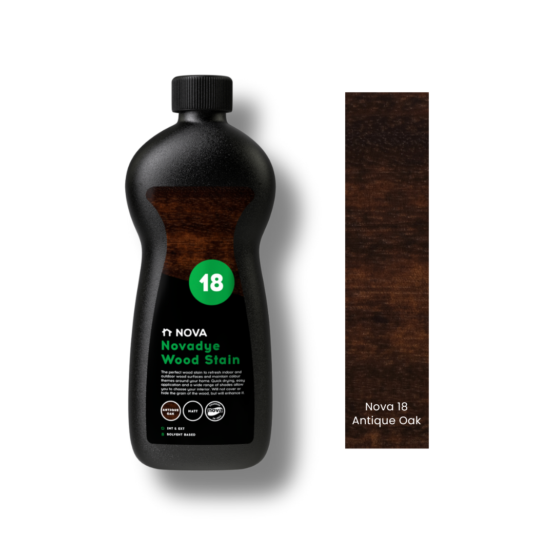 Nova 18 Novadye Wood Stain - Antique Oak 500ml | Shop Today. Get it ...