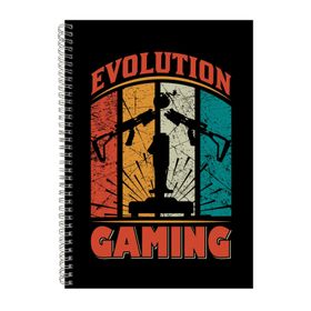 Evolution Gaming Notebook Gamer Gift Idea A4 Notepad 140 | Shop Today ...