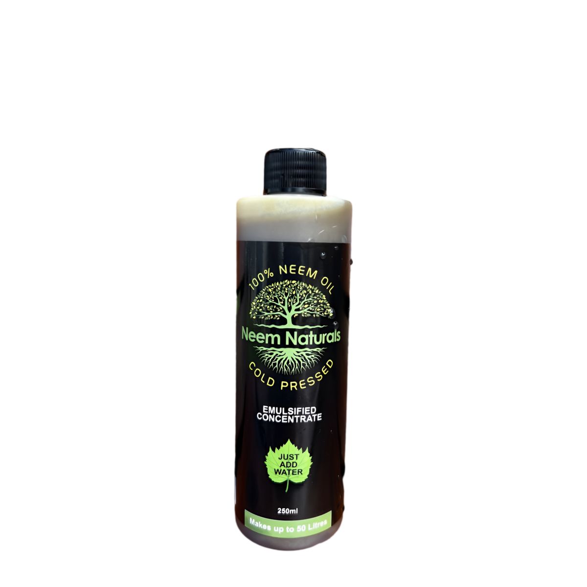 Neem Oil Pure Emulsified Concentrate (Cold Pressed) -250ML By Neem ...