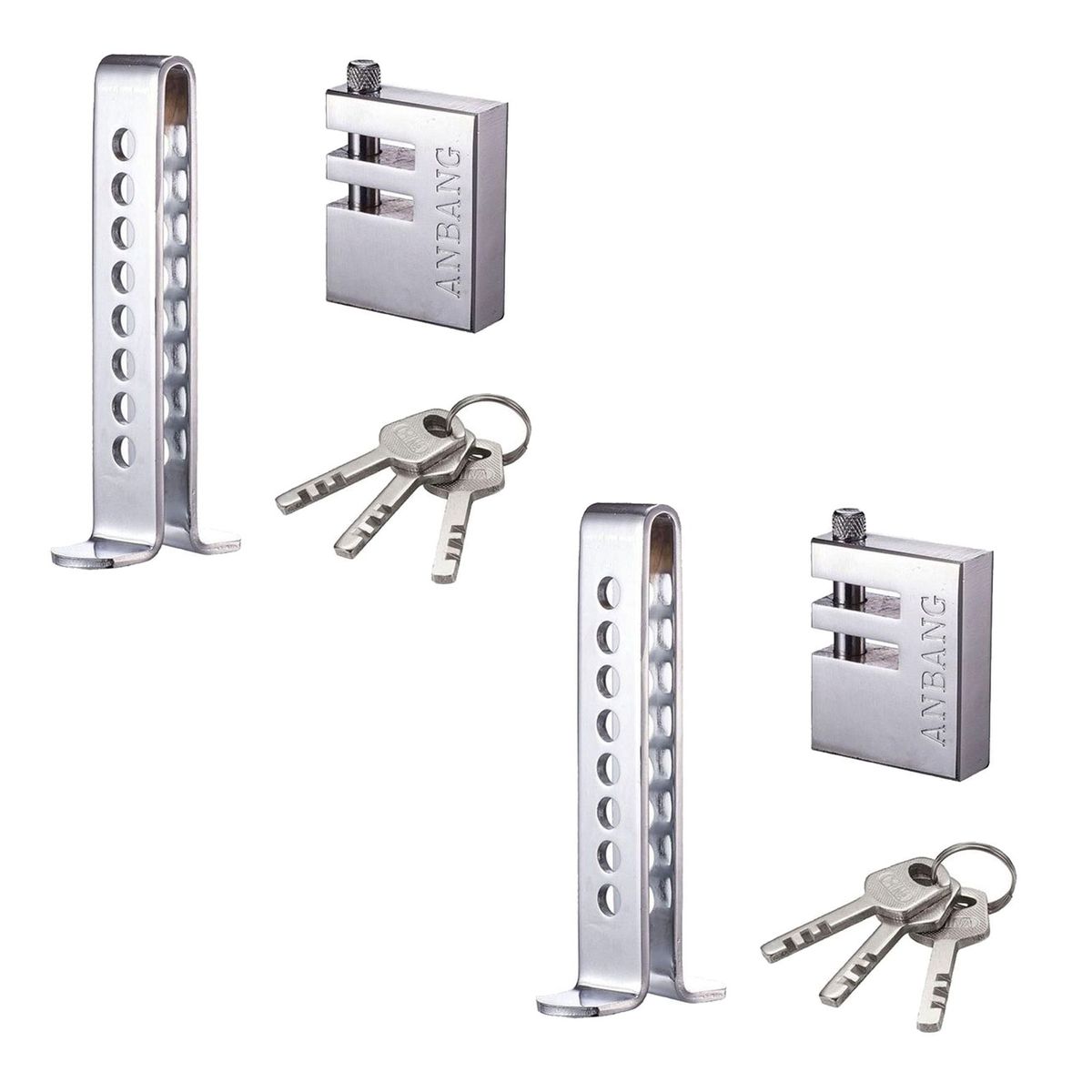 Anti-Theft Car Brake Pedal Lock Security Safety Tool - 2 Pack | Shop ...